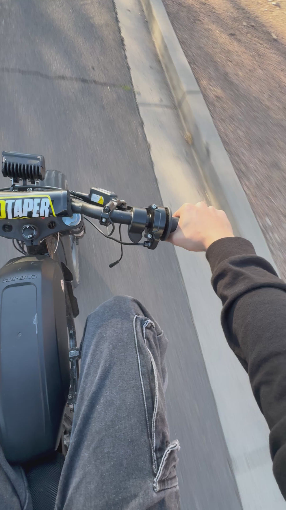 Super 73 Plug and Play Surron Throttle – SX Designs